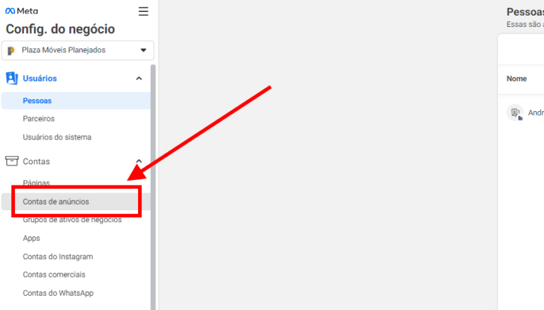 Como dar acesso de uma conta de anúncios do Meta Ads para outra pessoa ...